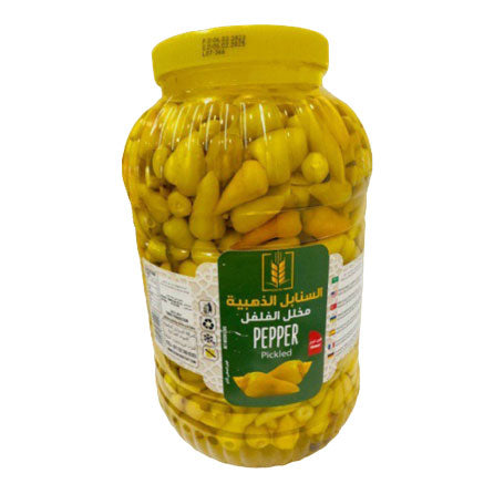 Pickled small round peppers 2.5 kg, 2 pcs – biljumla